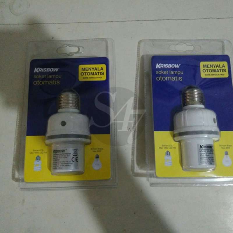 Jual Soket / Fitting Lampu Krisbow Otomatis Sensor Cahaya Di Seller ... Jual Soket / Fitting Lampu Krisbow Otomatis Sensor Cahaya Di Seller ...