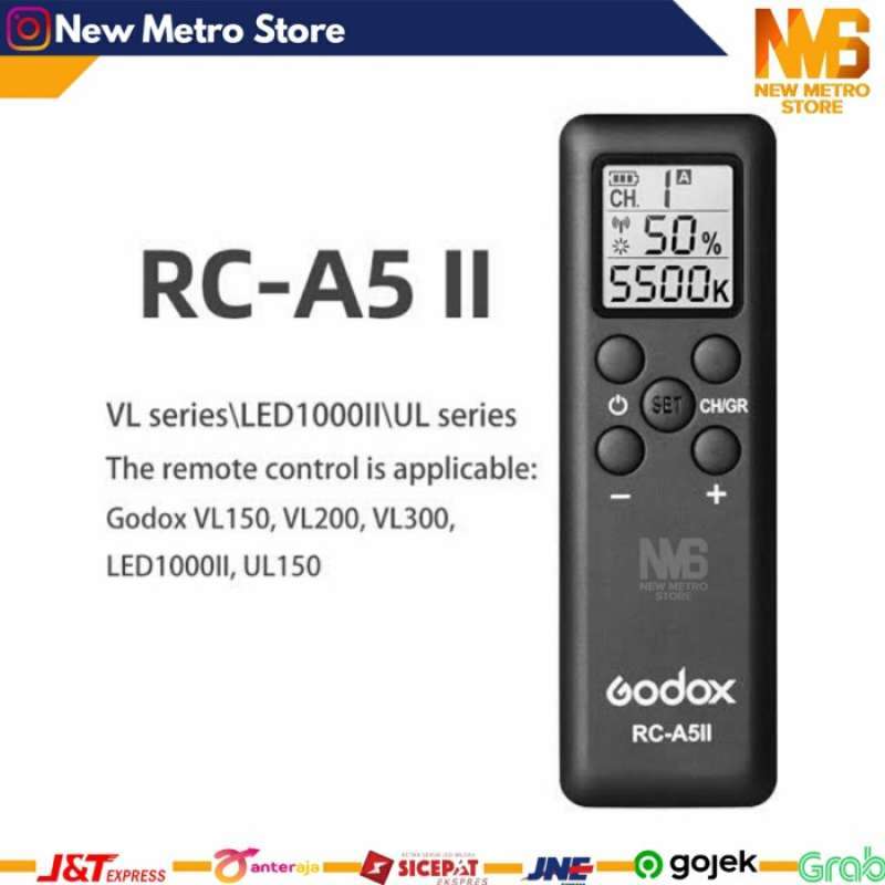 Promo Godox Remote Controller Rc-a5ii Rca5ii Rc A5ii Rc A5 Ii Diskon 23% Di Seller Mettaria ...