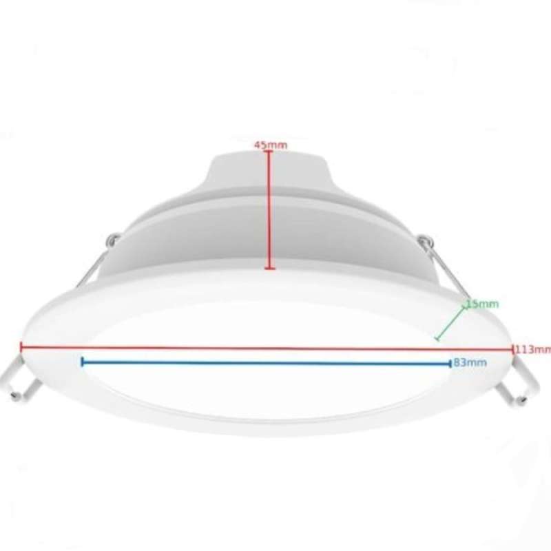 Jual Bardi Smart Panel Downlight 8w Rgbww Bt - Lampu Pintar Di Seller ...