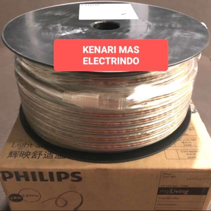 Jual Philips Lampu Led Strip Selang 31086 Hv Ledtape 4,6w/m @50meter ...