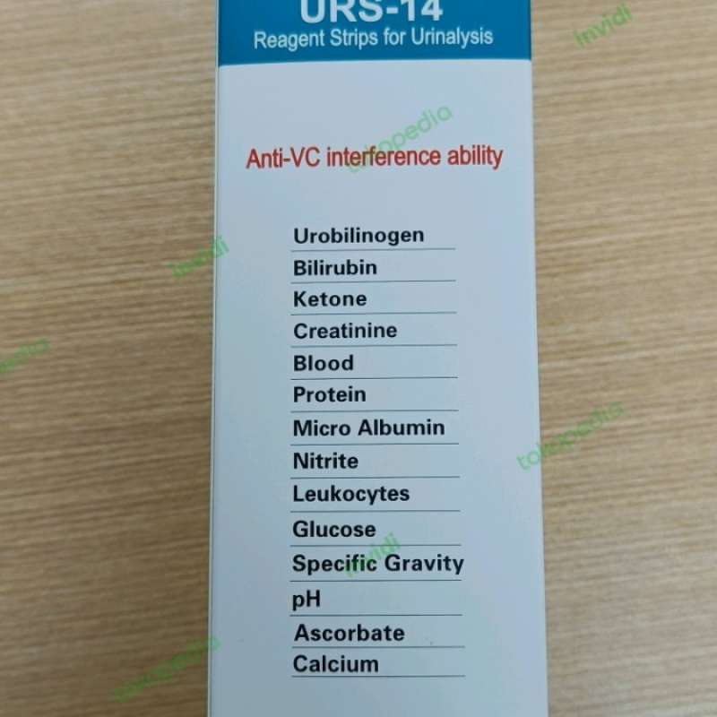 Promo Urin Tes Strip Tes Urin Kesehatan Isi 100 Strip 14 Parameter ...