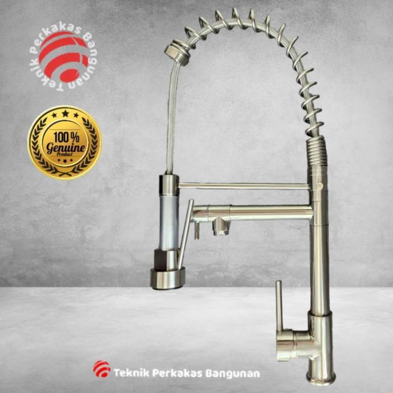 Jual Kran Angsa Tarik Flexibel Stainles Panas Dingin/kran Kitchen Sink ...
