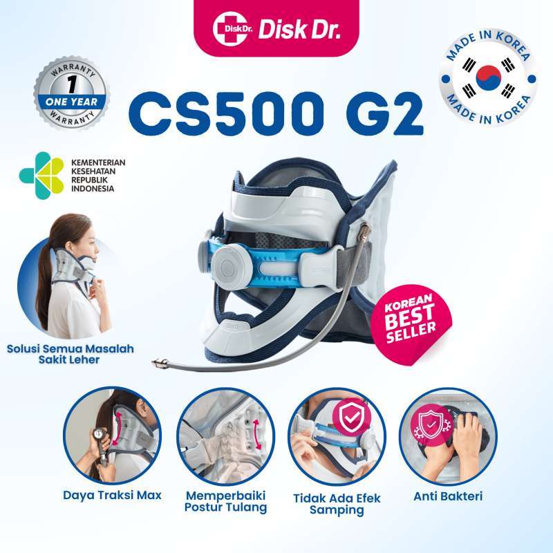 Jual Neck Traction Device Disk Dr Cs500 G2 - Alat Terapi Mengatasi Nyeri Leher / Saraf Kejepit ...