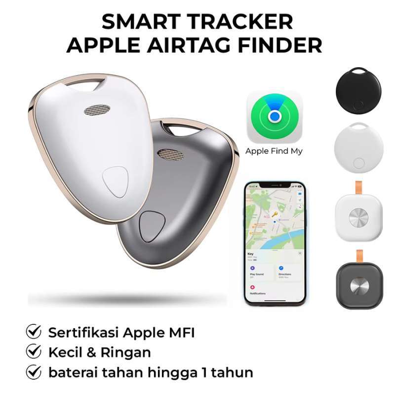 Jual Mini Smart Airtag Pet Gps Tracker Apple Finder Bluetooth | Alat ...