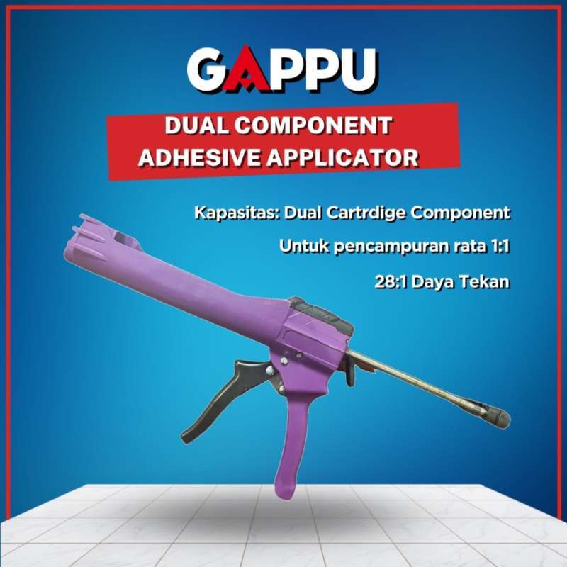 Jual Gappu Dual Component Premium Epoxy Grout Standard Applicator Gun ...