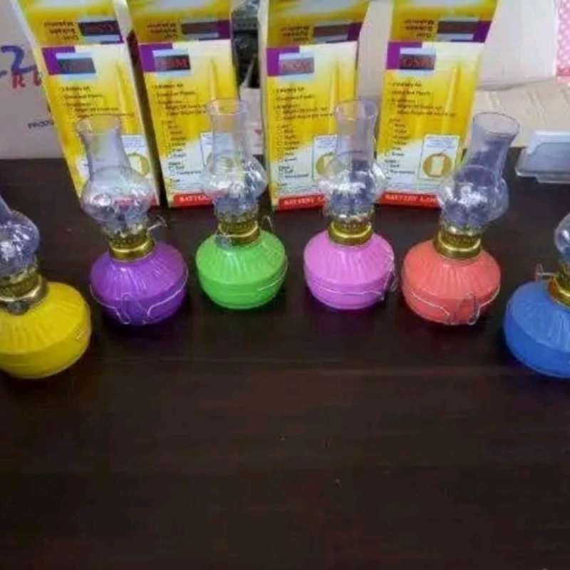 Jual Lampu Tidur Lampu Teplok Led Modern Dengan Baterai Warna Sinar ...