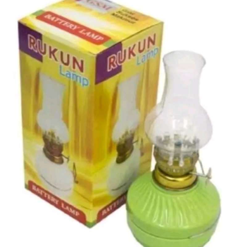 Jual Lampu Tidur Lampu Teplok Led Modern Dengan Baterai Warna Sinar ...