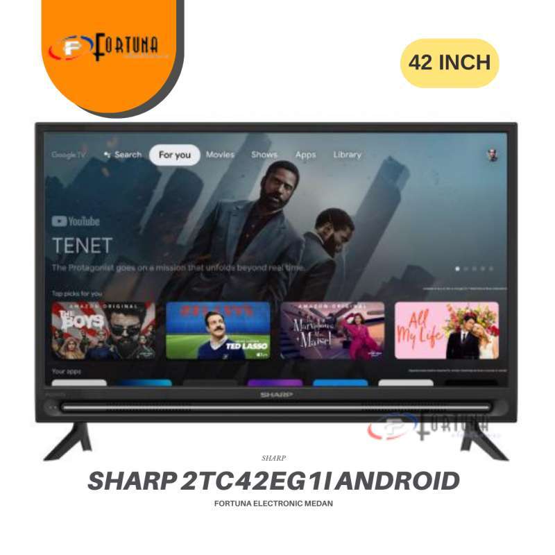 Jual Sharp Tv 42 Inch Google Tv Medan Original, Murah & Diskon Juli 2024 | Blibli