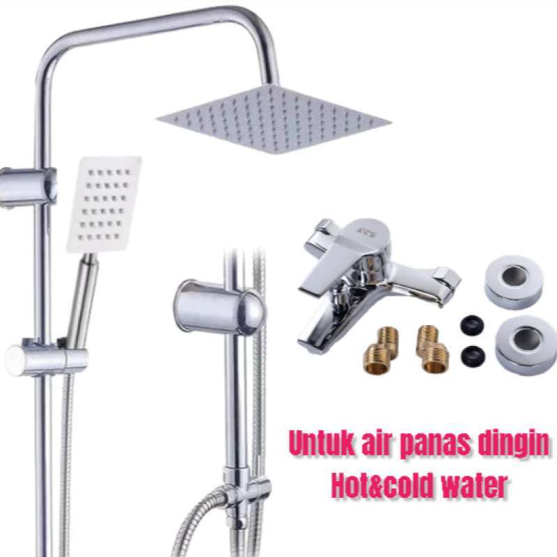 Jual Shower Set / Shower Tiang Set Komplit / Shower Column Set - Htm ...