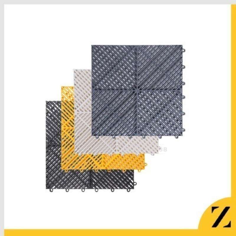 Jual Modular Floor Lantai Bengkel Plastik Tatakan Garage Cuci Mobil ...