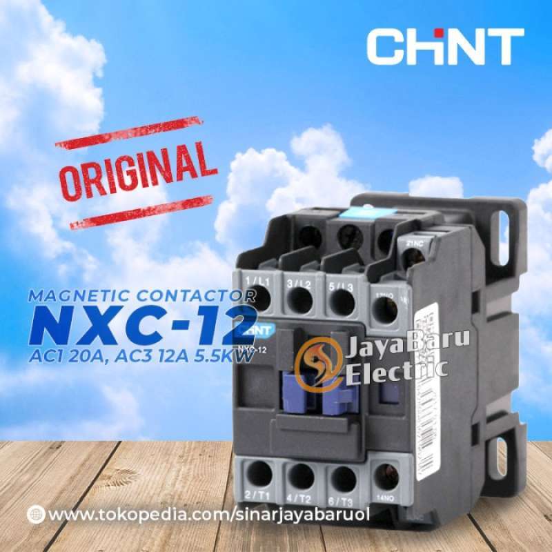 Jual Contactor Kontaktor Chint Nxc-12 Nxc12 24v 36v 110v 220v 400v Di Seller Yama - Cengkareng ...