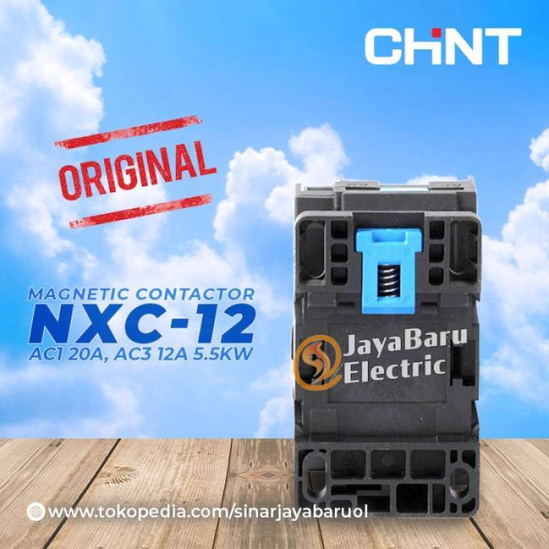 Jual Contactor Kontaktor Chint Nxc-12 Nxc12 24v 36v 110v 220v 400v Di ...