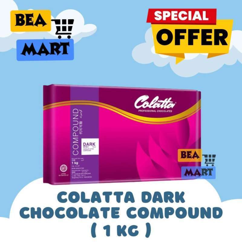 Jual Coklat Batangan Collata 1kg | Colata Colatta Dark Chocolate ...