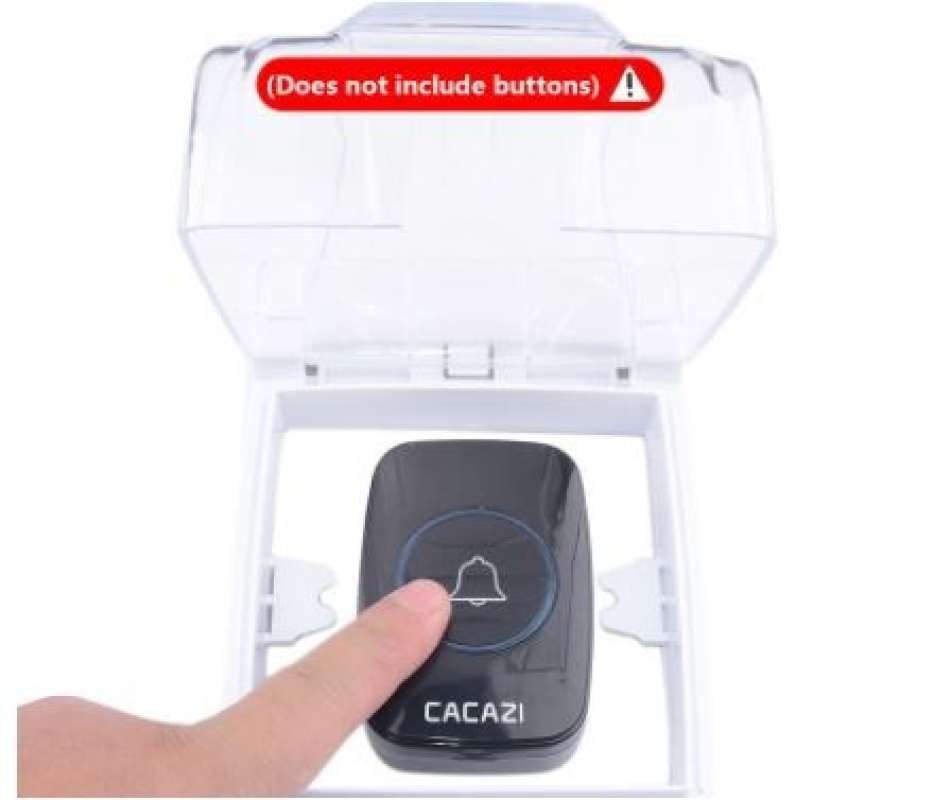 Jual Rain Cover Besar Pelindung Tutup Kotak Bel Rumah Door Bell ...