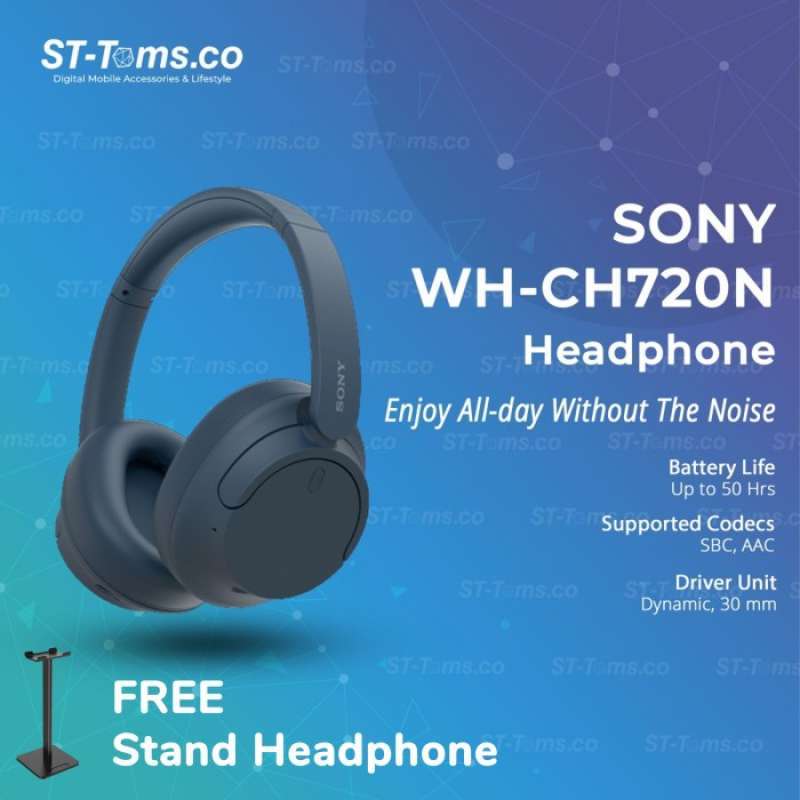 Promo Sony Wh-ch720n Whch720 Ch720 Ch 720 N 720n Bluetooth Headphone ...