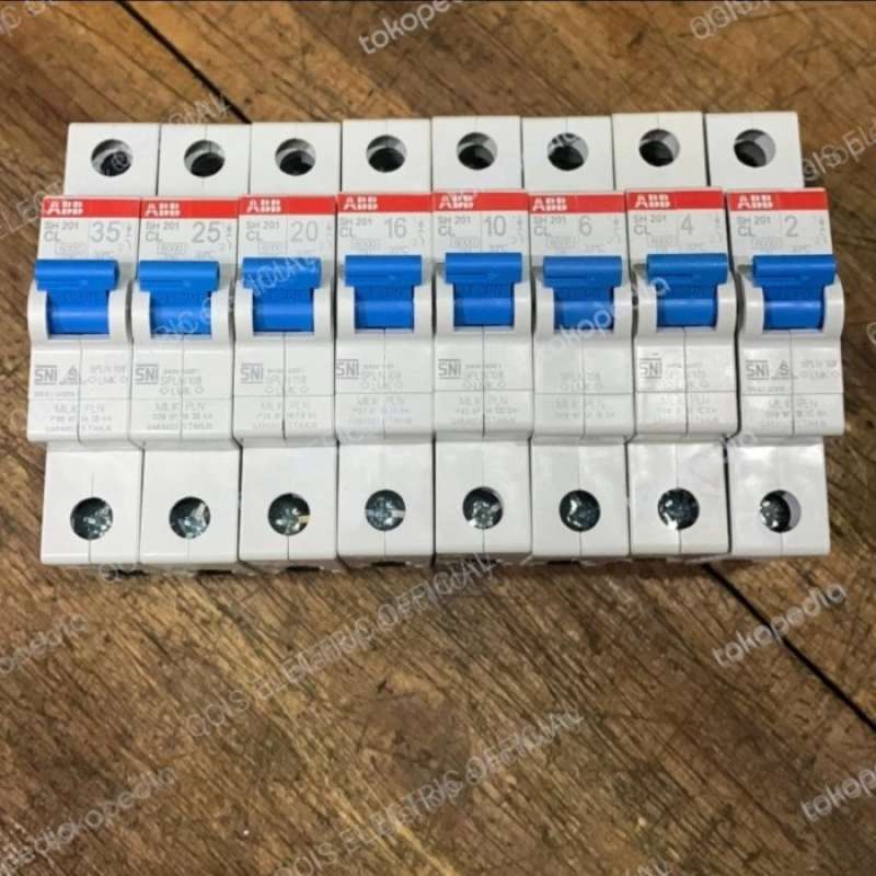 Jual Mcb Abb Original Sni Pln 100% 1phase 2a 4a 6a 10a 16a 20a 25a - 10amper Di Seller Aghanim ...