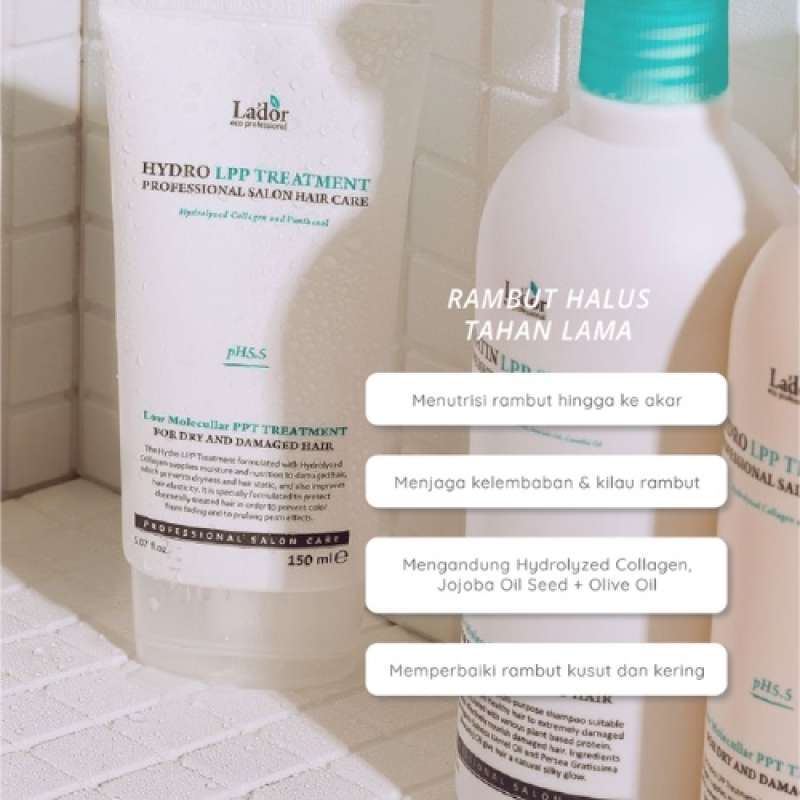 Jual Lador - Keratin Lpp Shampoo | Hydro Lpp Treatment Di Seller Umkm Wabisabi Cosmetics ...