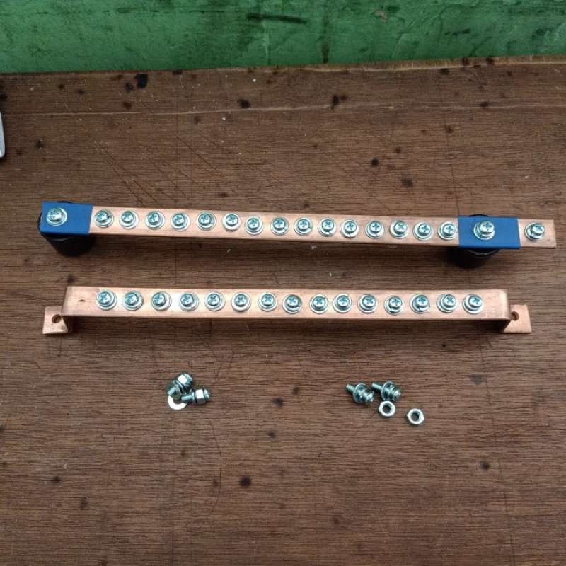 Jual Busbar Netral Dan Grounding Panel Smpi Kapasitas Max 120ampere ...
