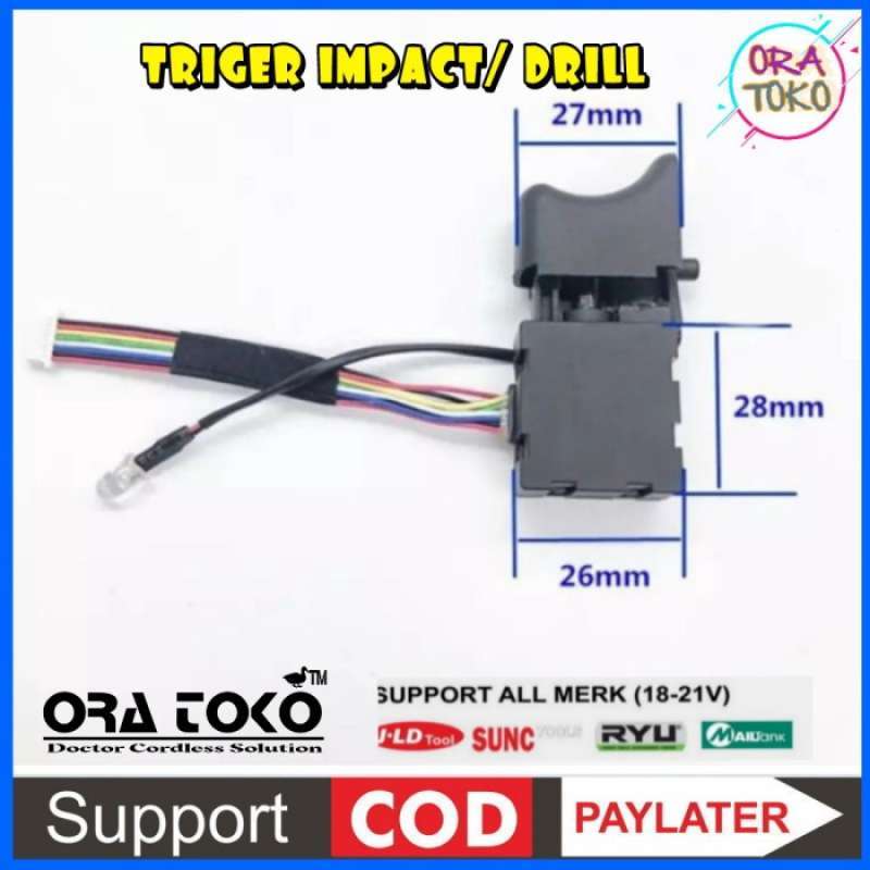 Jual Modul Saklar Switch Trigger Modul Board Esc Speed Controler Impact ...