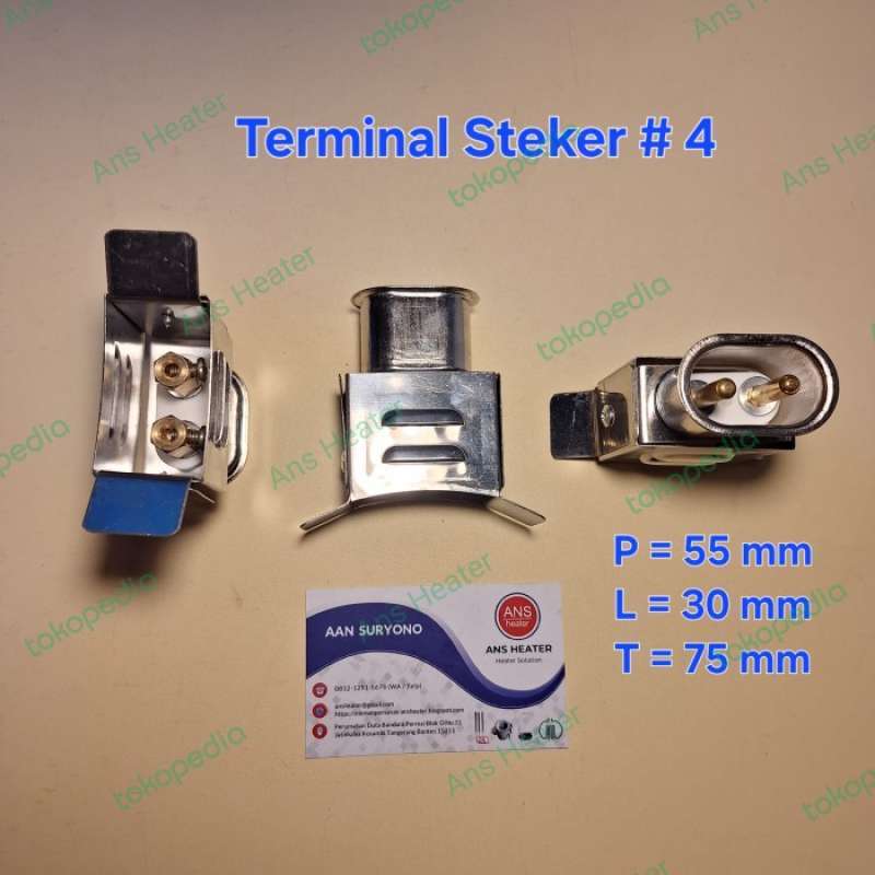Jual Terminal Gosokan / Steker Elemen Pemanas - Terminal Stk #1 Di ...