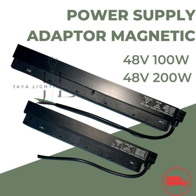 Jual Driver Magnet Track Light / Power Supply Magnetic 48v 100w 200w - 48v 200w Di Seller Shin ...