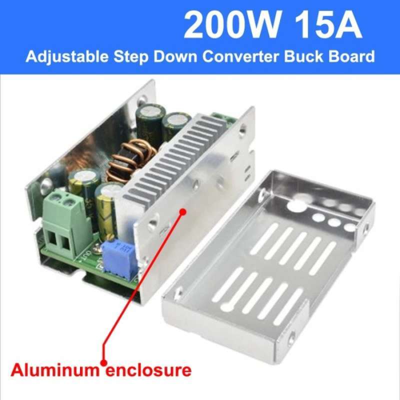 Jual Step Down 15a 200w 60v Adjustable Dc-dc Step Down Converter Buck ...