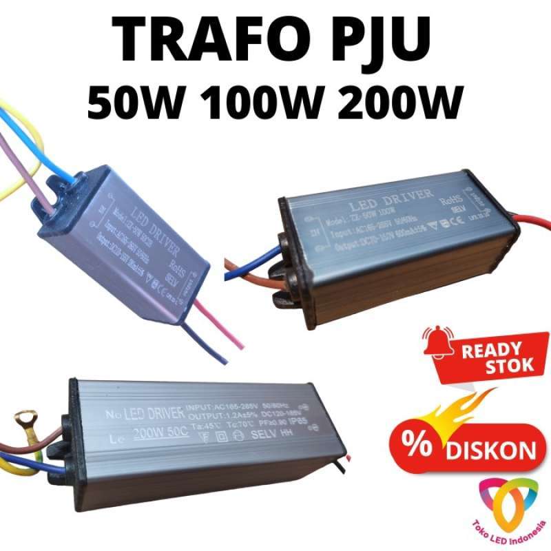 Jual Trafo Pju Cobra 50w 100w 200w - Power Supply Driver Led Lampu ...
