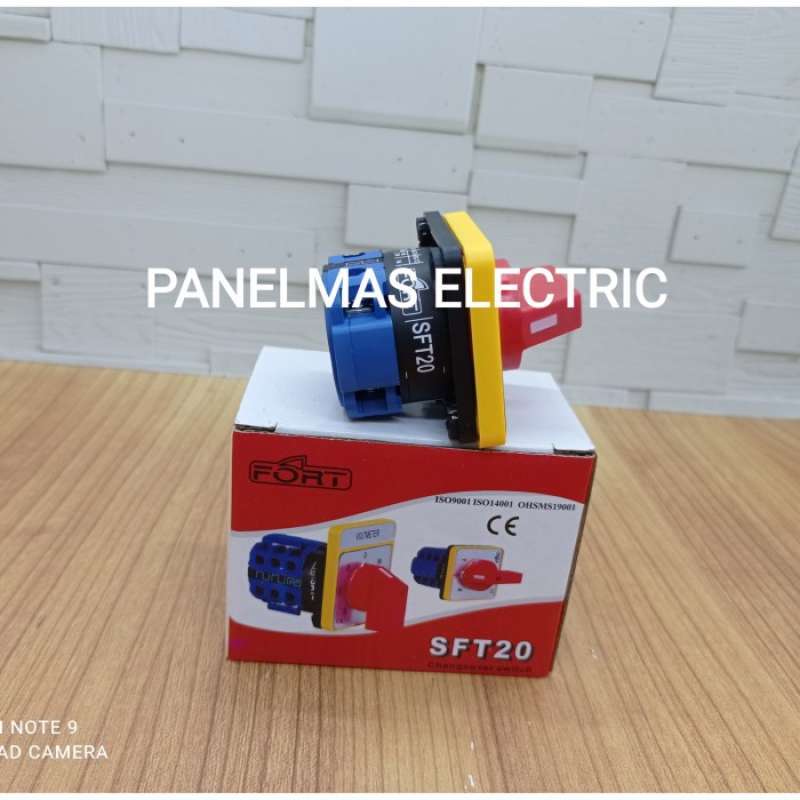 Jual Rotary Switch Sft20-2-1 Sa16 On-off 1p Fort Selector Saklar Putar ...