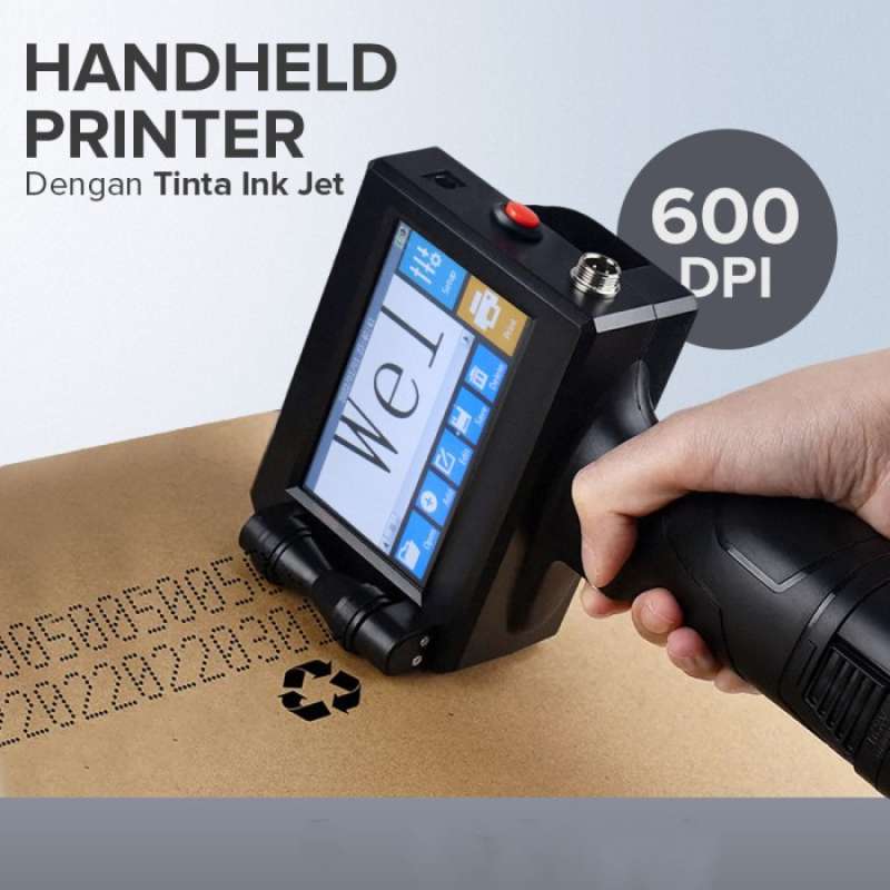 Jual Mesin Printer Date Logo Portable Handheld Tinta Inkjet Pig600 ...