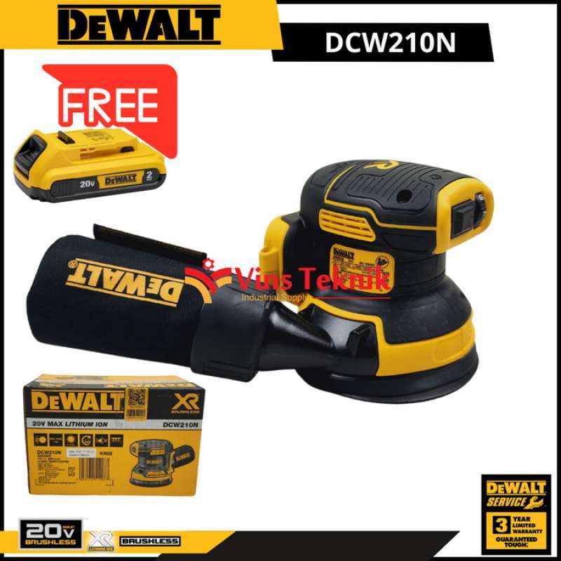 Jual Dewalt Dcw210n Mesin Orbital Sander Amplas Bulat Dcw210 Di Seller ...