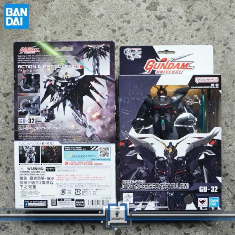 Jual Bandai Gundam Universe Gundam Deathscythe Hell (ew) Gu32 Gu-32 Gu 32 Xxxg-01d2 Di Seller ...