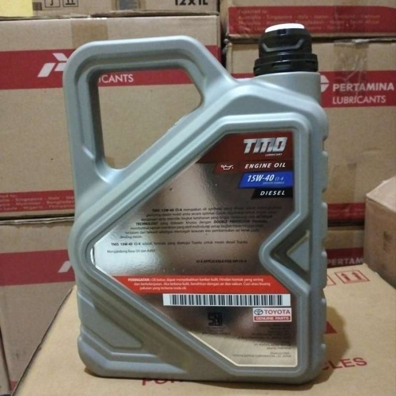 Promo Oli Mobil Tmo Diesel 15w-40 Galon 4l Terbaru Diskon 35% Di Seller ...