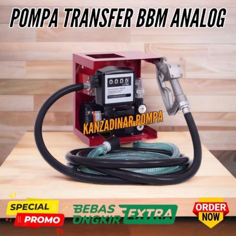Promo Pompa Transfer Cairan Kental Oli Dan Minyak Solar Pompa Sedot Oli ...