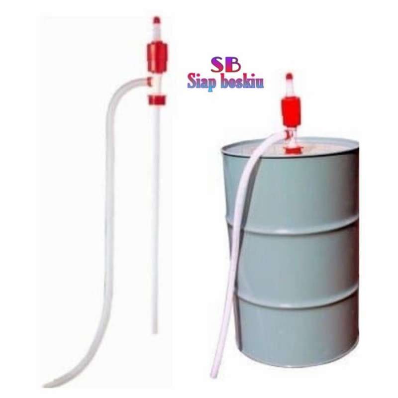 Promo Pompa Minyak Manual Besar/hand Pump Drum Pvc Manual Heavy Duty ...