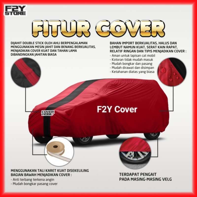 Promo Cover Sarung Mobil Innova Old Reborn Wuling Proton Exora Cx5 ...