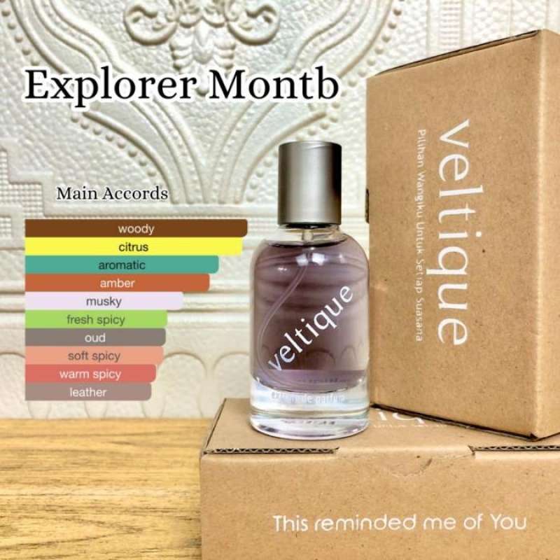 Jual [veltique No 160a] Explorer Montb Extrait De Parfum Di Seller ...