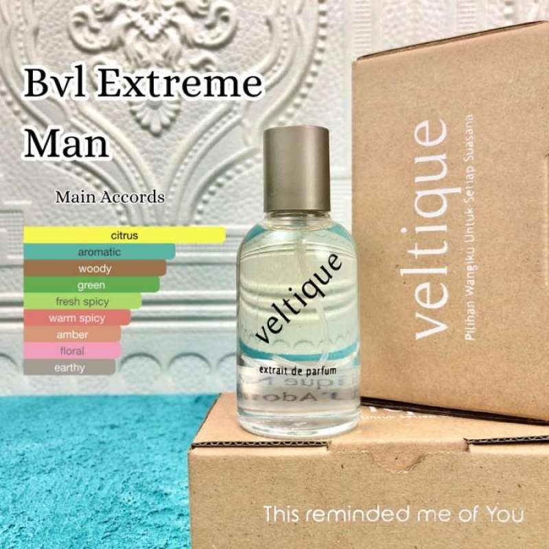 Jual [veltique No ] Bvl Extreme Man Extrait De Parfum Di Seller ...