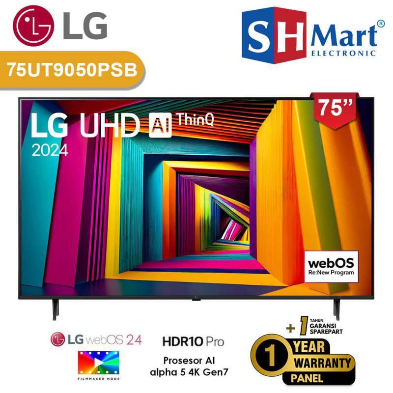 Jual Smart Tv Lg 75 Inch 75ut9050 Smart Uhd 4k Ai Thinq Magic Remote ...