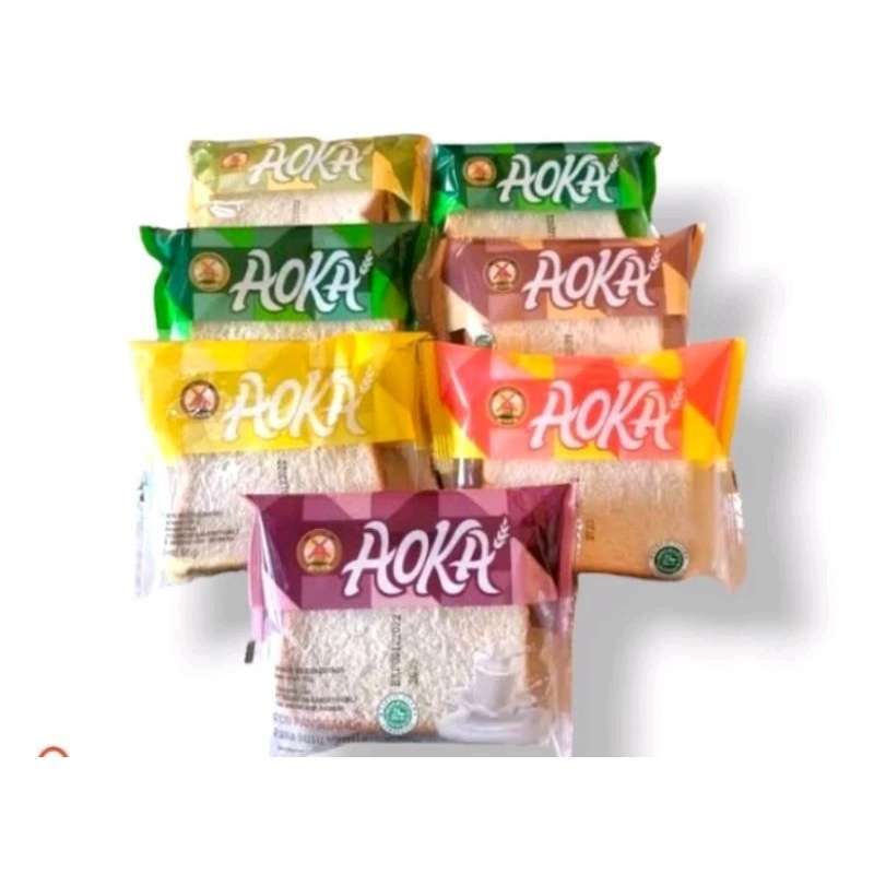 Jual Aneka Roti Isi Selai Viral Aoka 65gr Di Seller Cocomot Snack ...