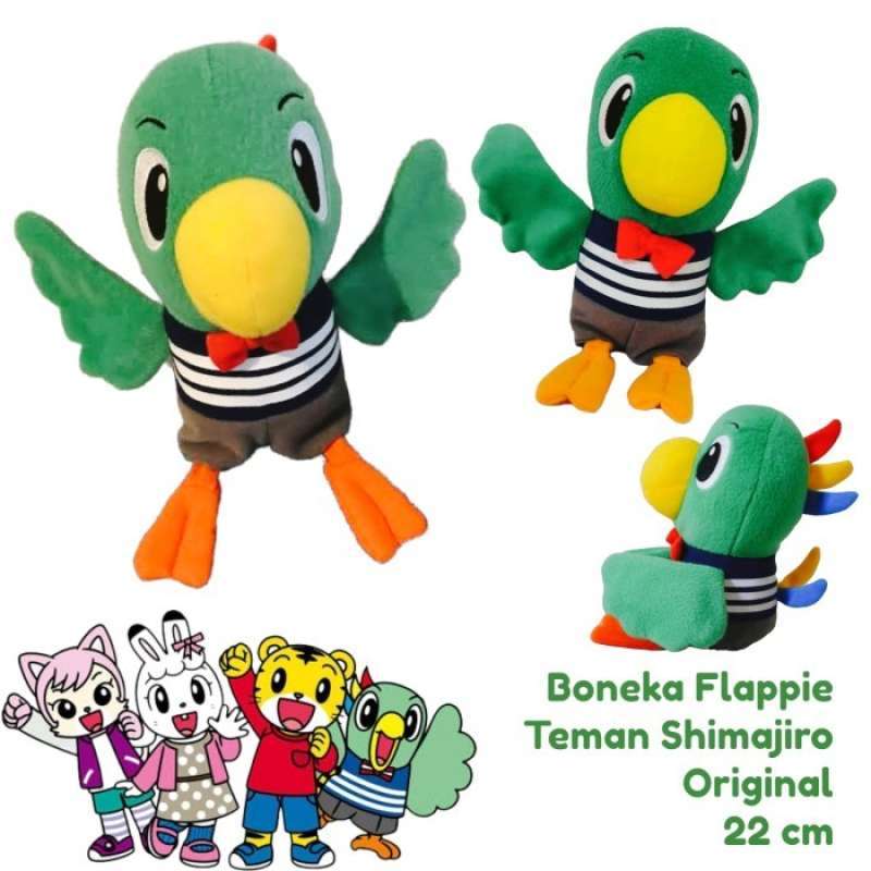 Promo Boneka Teman Shimajiro Mimi-lynne, Flappie Dan Nikki Diskon 23% Di Seller Fredrinn Store ...