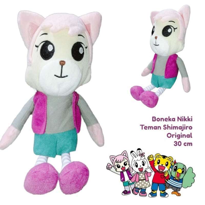 Promo Boneka Teman Shimajiro Mimi-lynne, Flappie Dan Nikki Diskon 23% ...