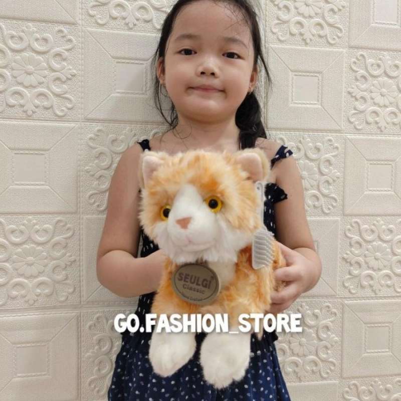 Promo Boneka Hewan Kucing Meong / Boneka Sitt Cat Mio Kalung Logo ...