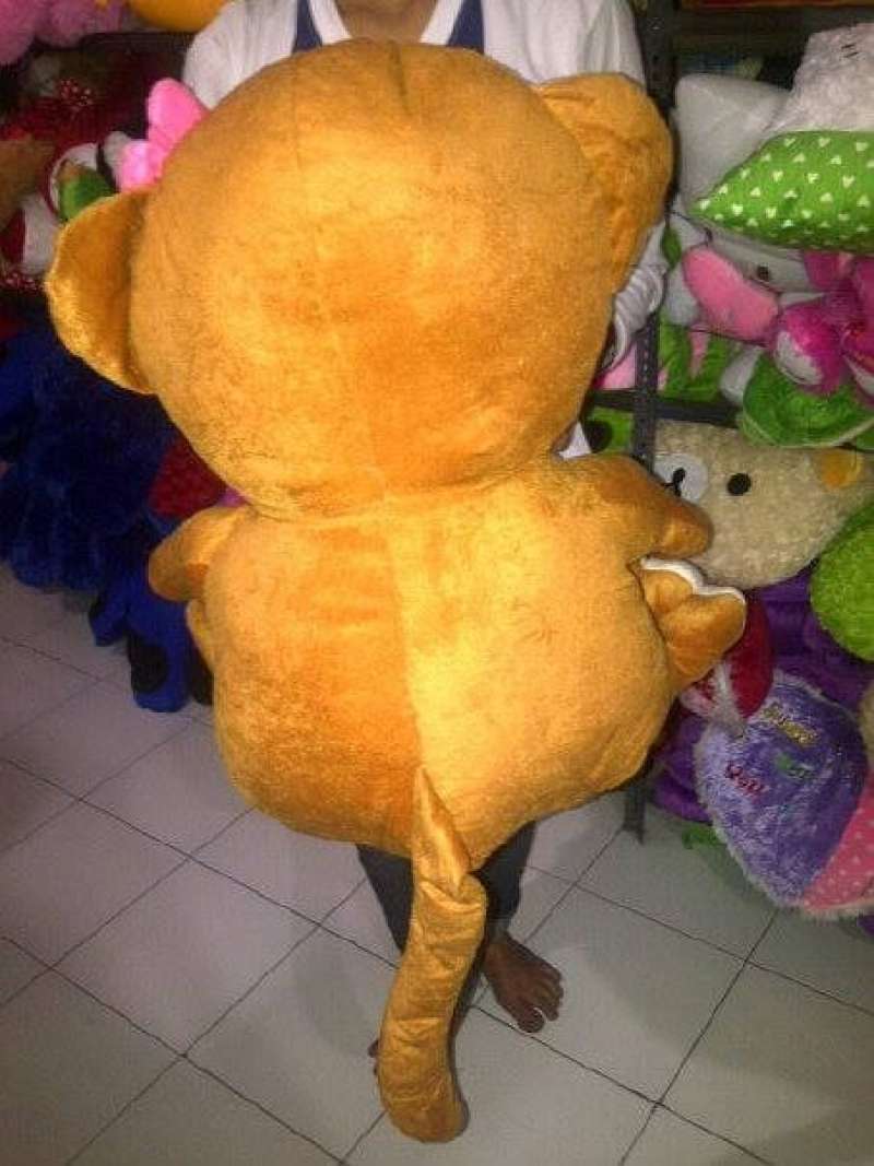 Promo Boneka Monyet Kingkong Kera Simpanse Orang Hutan Coklat Jumbo ...