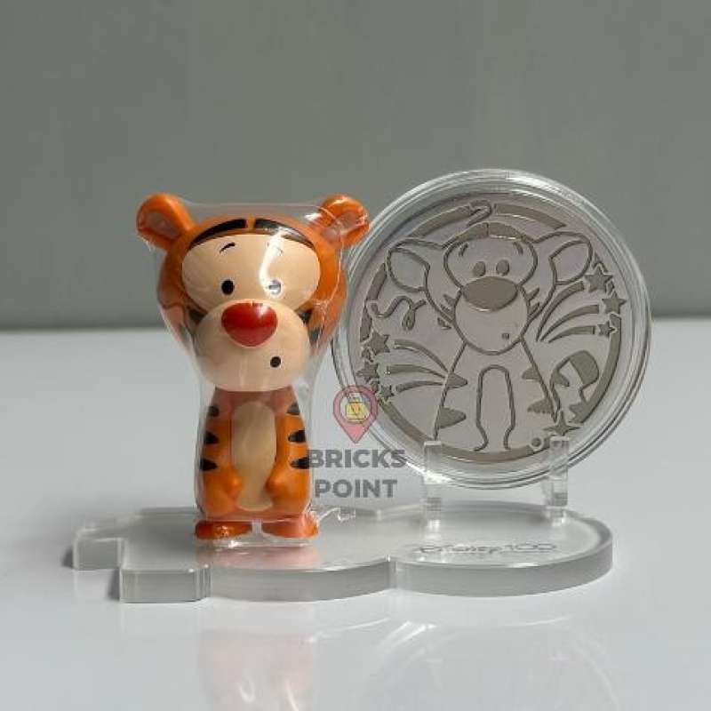 Promo Disney 100 Tigger From Winnie The Pooh Figurine Cow Play Cow Moo ...