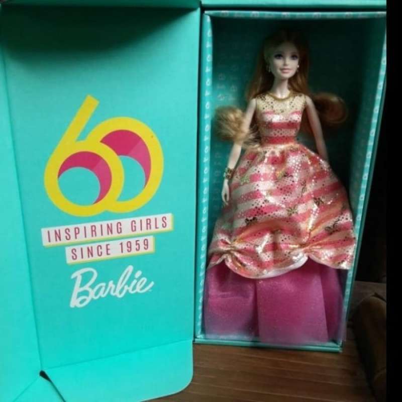 Promo Ptmi 60th Anniversary Barbie Doll Diskon 23% Di Seller Fredrinn ...