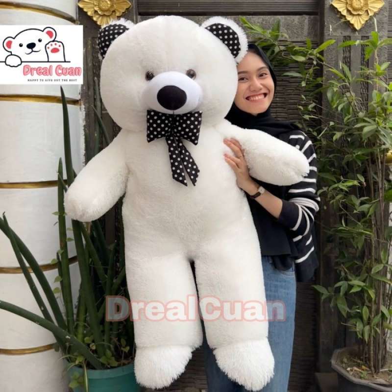 Promo High Quality Boneka Teddy Bear Beruang Besar Jumbo 1 Meter ...