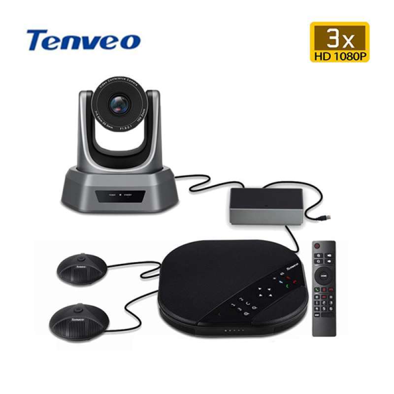 Promo Tenveo Va2000e All-in-one 3x Optical Zoom Usb Ptz Conferencing ...