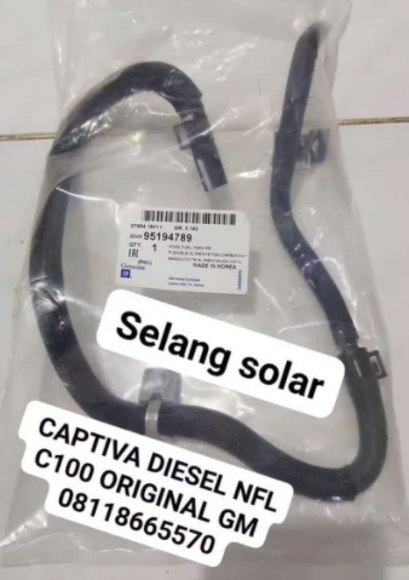 Promo Selang Hose Solar Captiva Diesel Nfl C100 Disel Gm Promo Diskon ...