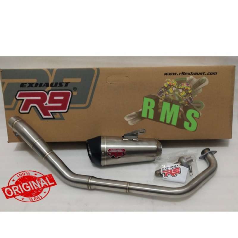Promo Knalpot R9 New Alpha Series Ss Old V2 V3 Vva 150 K45 K46 Gsx ...