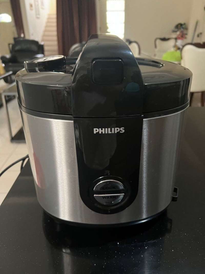 Promo Philips 2 Liter Rice Cooker Hd-3128 Gold Series Diskon 33% Di ...